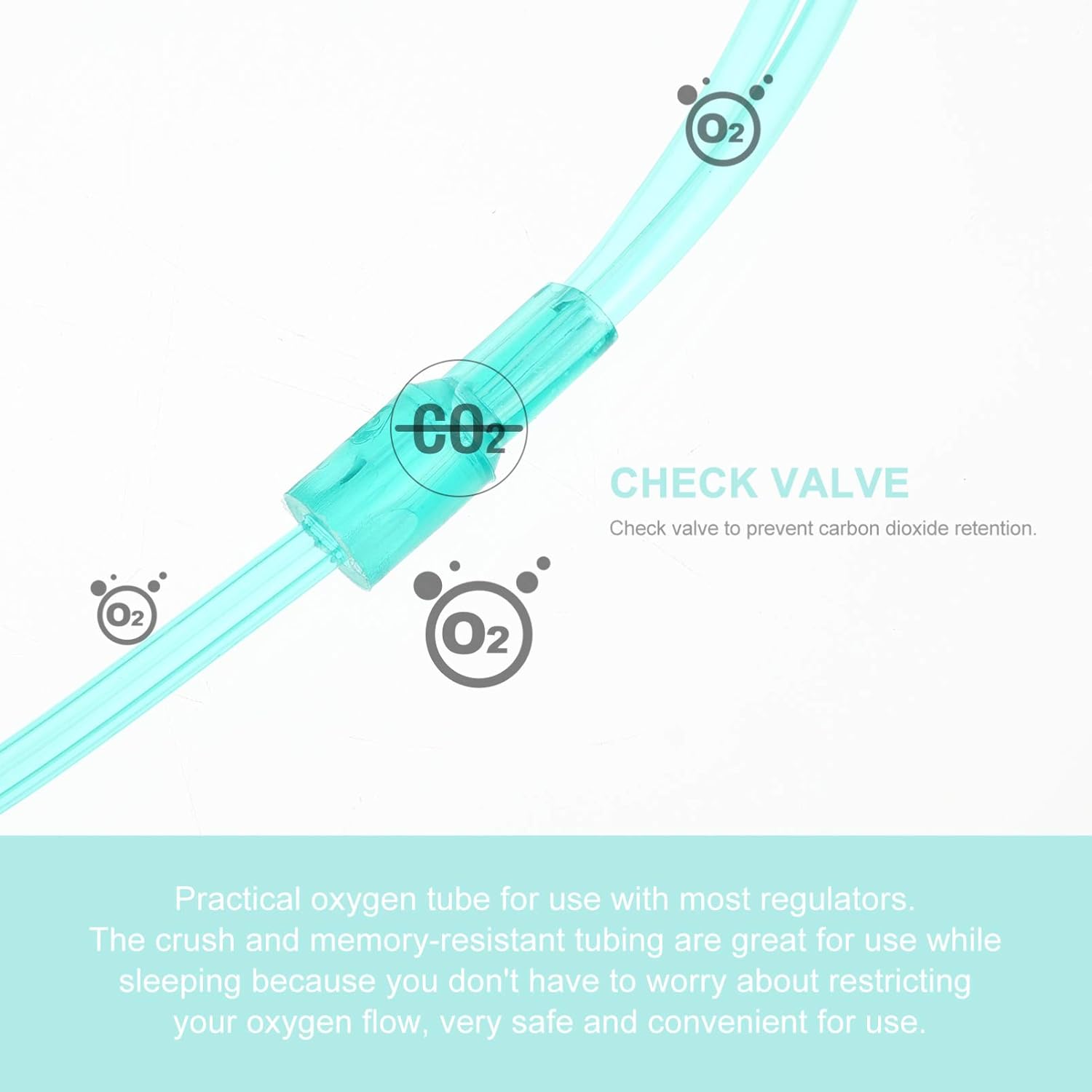 EXCEART – Cánula de oxígeno nasal de alto caudal conector estándar ...