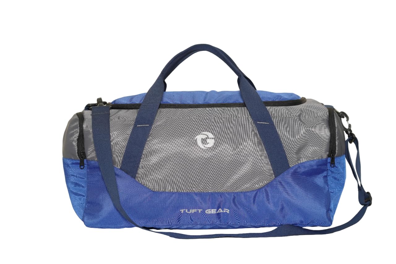 Buy TUFTGEAR Multicolor Polyester Duffle Bag for Unisex Adult | Water ...