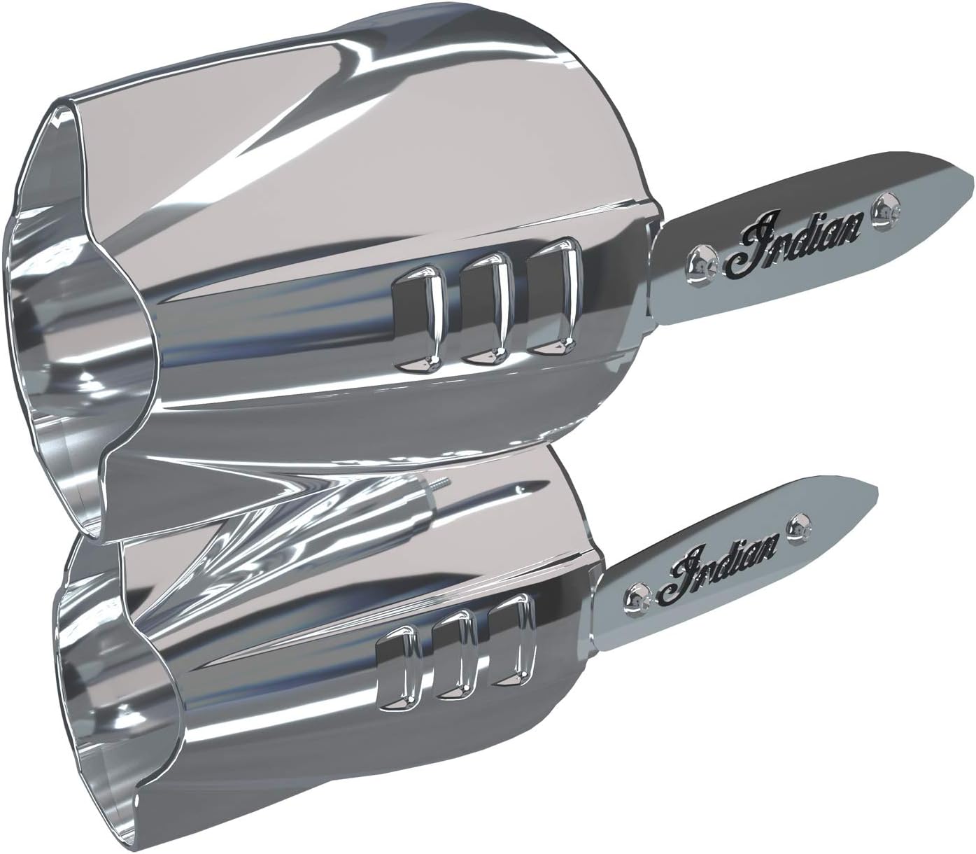 Amazon.com: Indian Motorcycle Fish Tail Exhaust Tips - 2884722-156 ...