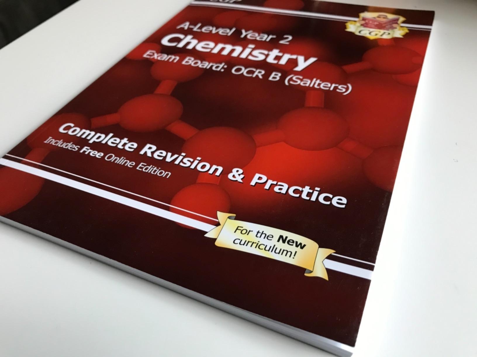 A-Level Chemistry: OCR B Year 2 Complete Revision & Practice with ...