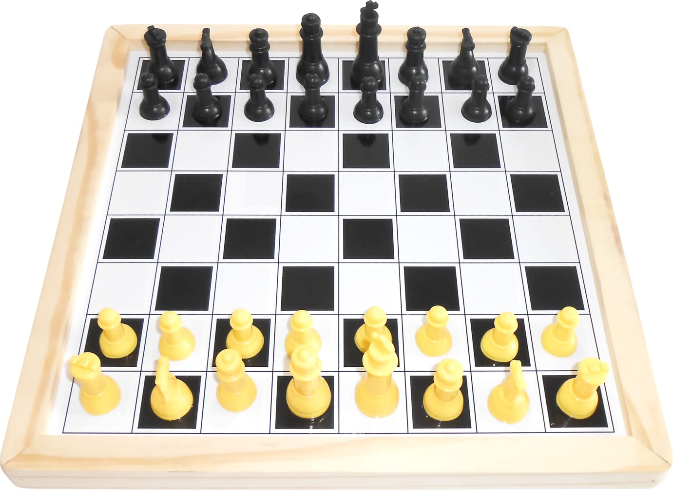 Buy The Game Factory - Magnetic Wooden Chess Board Set - 2 in 1 Chess ...
