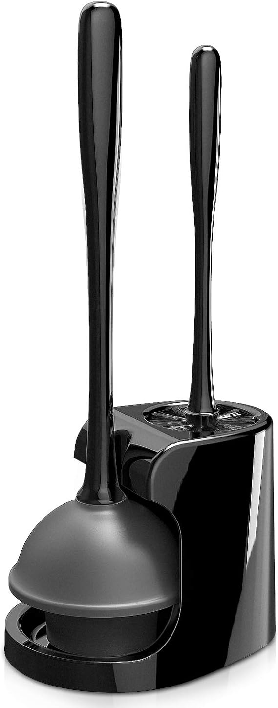 Amazon.com: MR.SIGA Toilet Plunger and Bowl Brush Combo for Bathroom ...