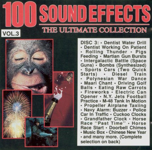 Madacy Distribution - 100 Sound Effects: The Ultimate Collection Volume ...