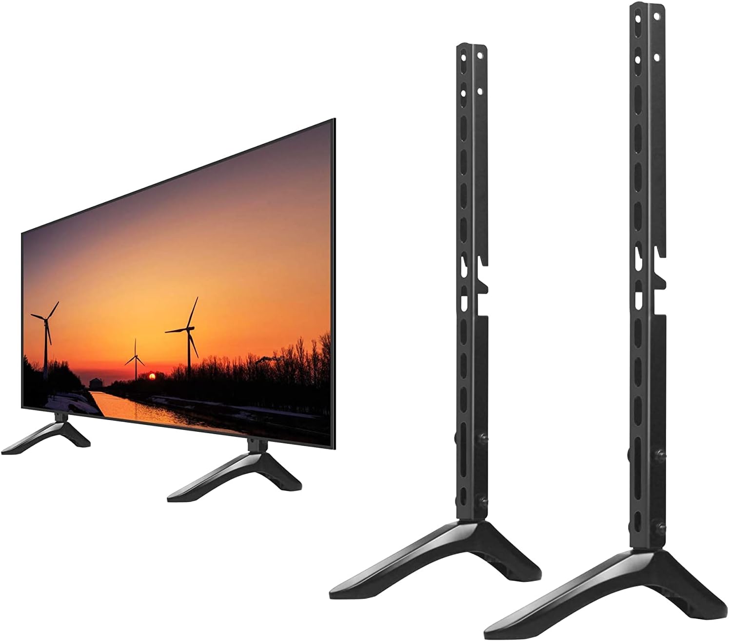 Amazon.com: Universal TV Stand/TV Mount - Table Top TV Stand for 26-60 ...