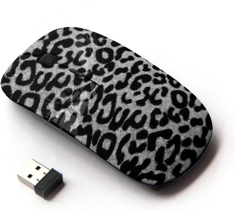 Amazon.com: iBigbang Optical 2.4G Wireless Mouse Mice - Gray Leopard ...