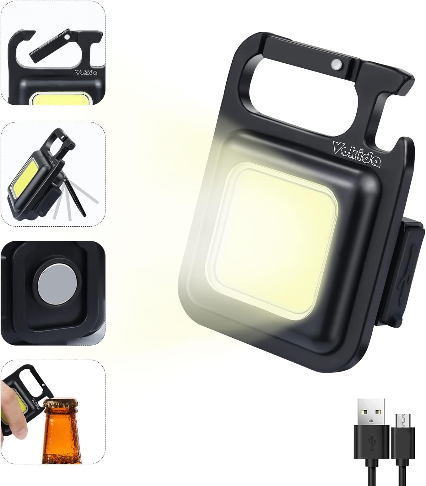 Fitto Portable Rechargeable Mini Emergency Light – Compact, Energy ...