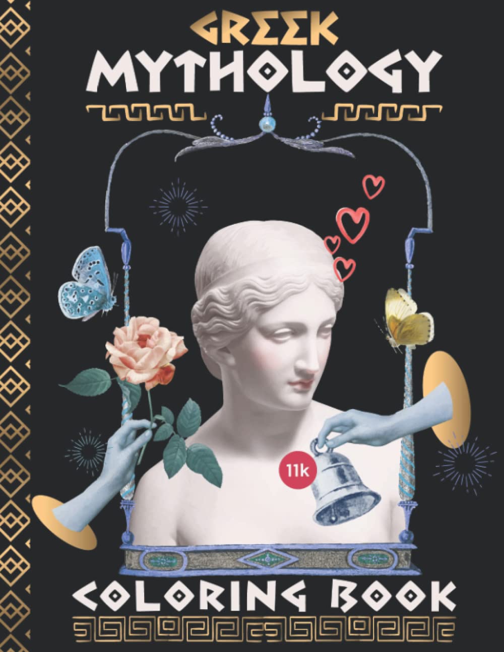 Greek Mythology Coloring Book Greek Deities Fantasy Goddesses Greek ...
