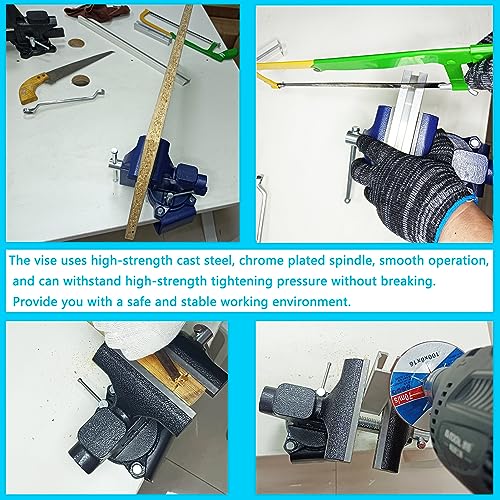 Snapklik.com : 2-In-1 Work Bench Vise, Upgraded Multi-Purpose Table ...