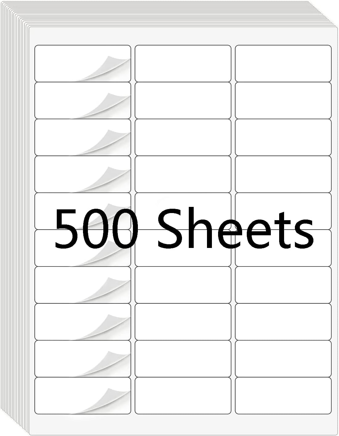 Amazon.com : Methdic Address Labels 1" x 2-5/8" 900 Labels Sticker ...