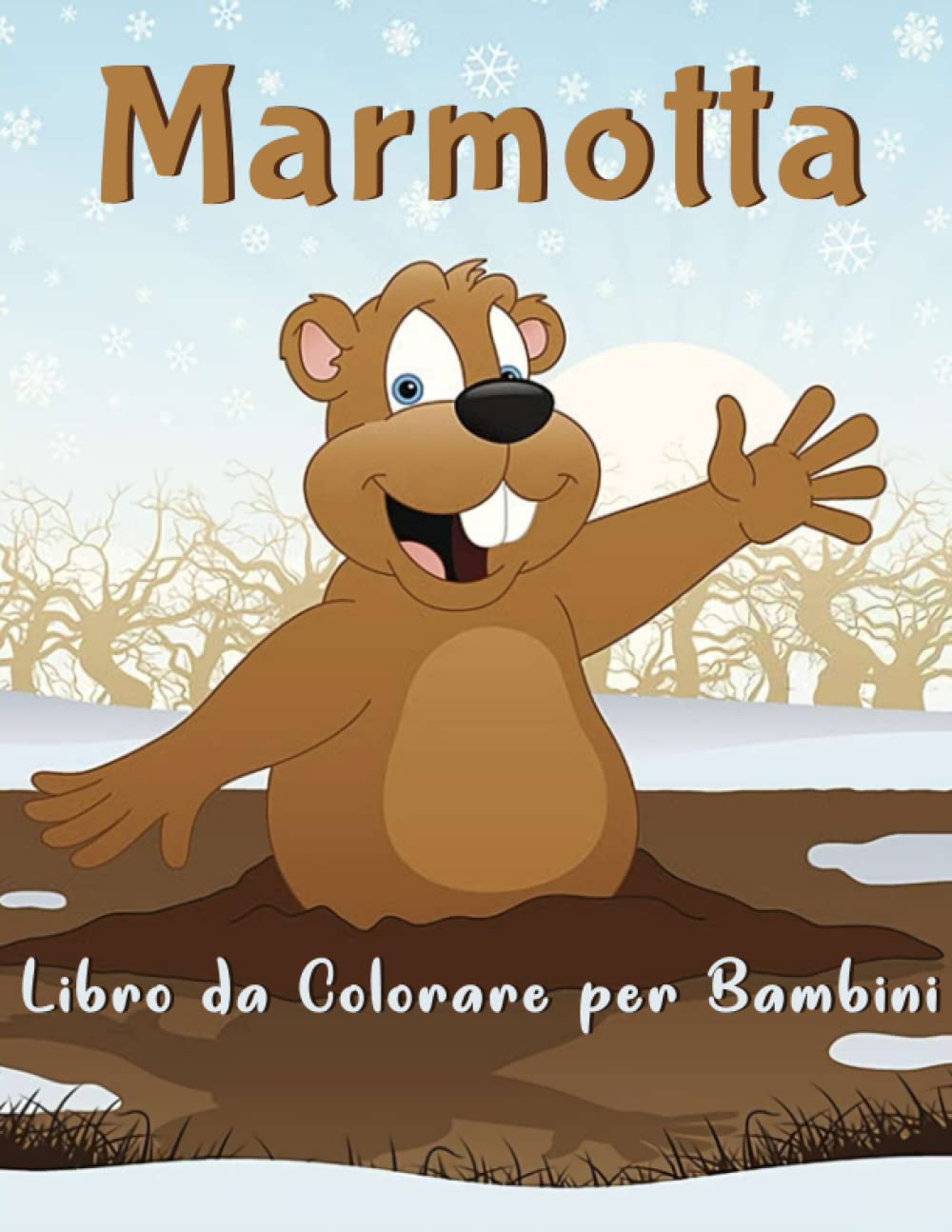 Marmotta Libro Da Colorare Per Bambini Dai 4 8 Anni | Desertcart UAE