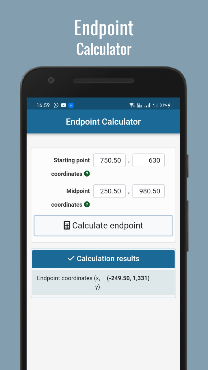 Endpoint Calculator - App on the Amazon Appstore