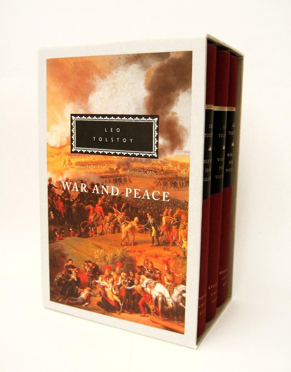 War and Peace: 3-Volume Boxed Set; Introduction by R. F. Christian ...