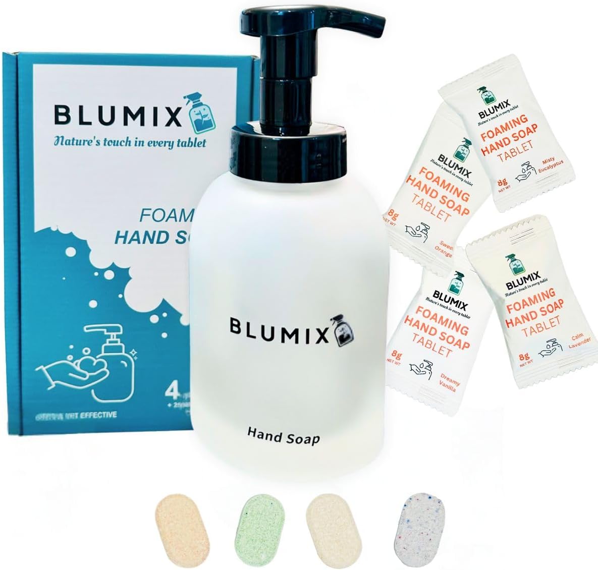 Amazon.com : Swiffen 25 Count Foaming Hand Soap Tablet Refills Variety ...