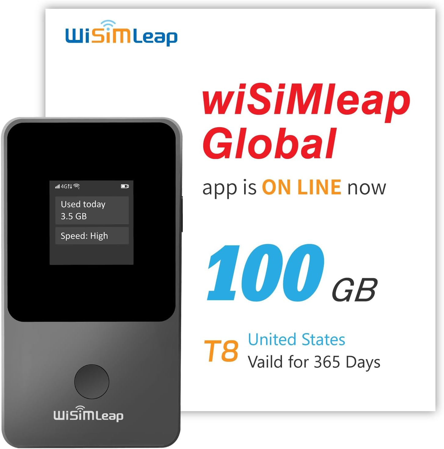 Amazon.com: SIMO Solis 5G WiFi Mobile Hotspot for Travel, Local and ...