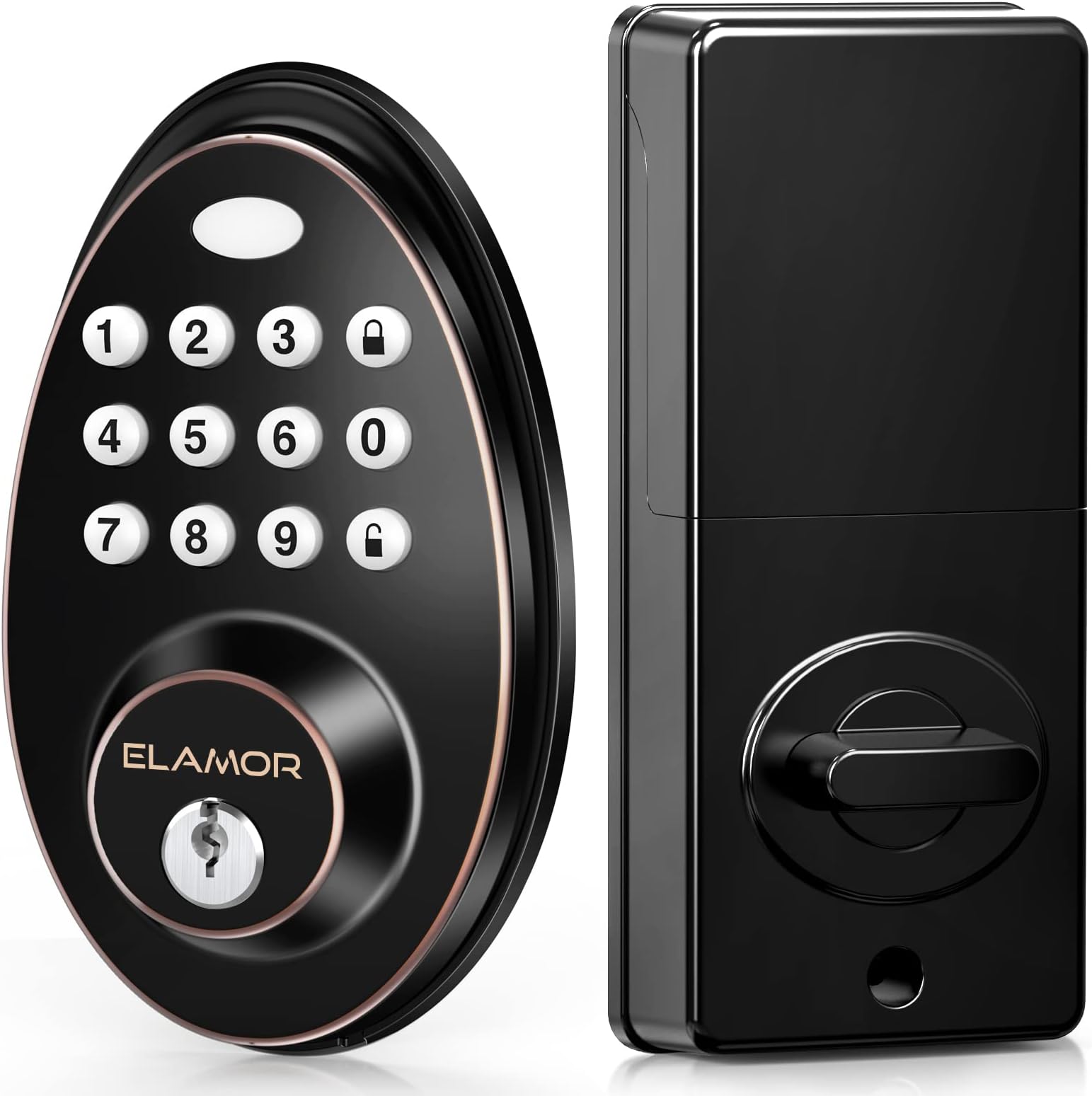 Smart Lock, Keyless Entry Door Lock with Bluetooth, Electronic Deadbolt ...