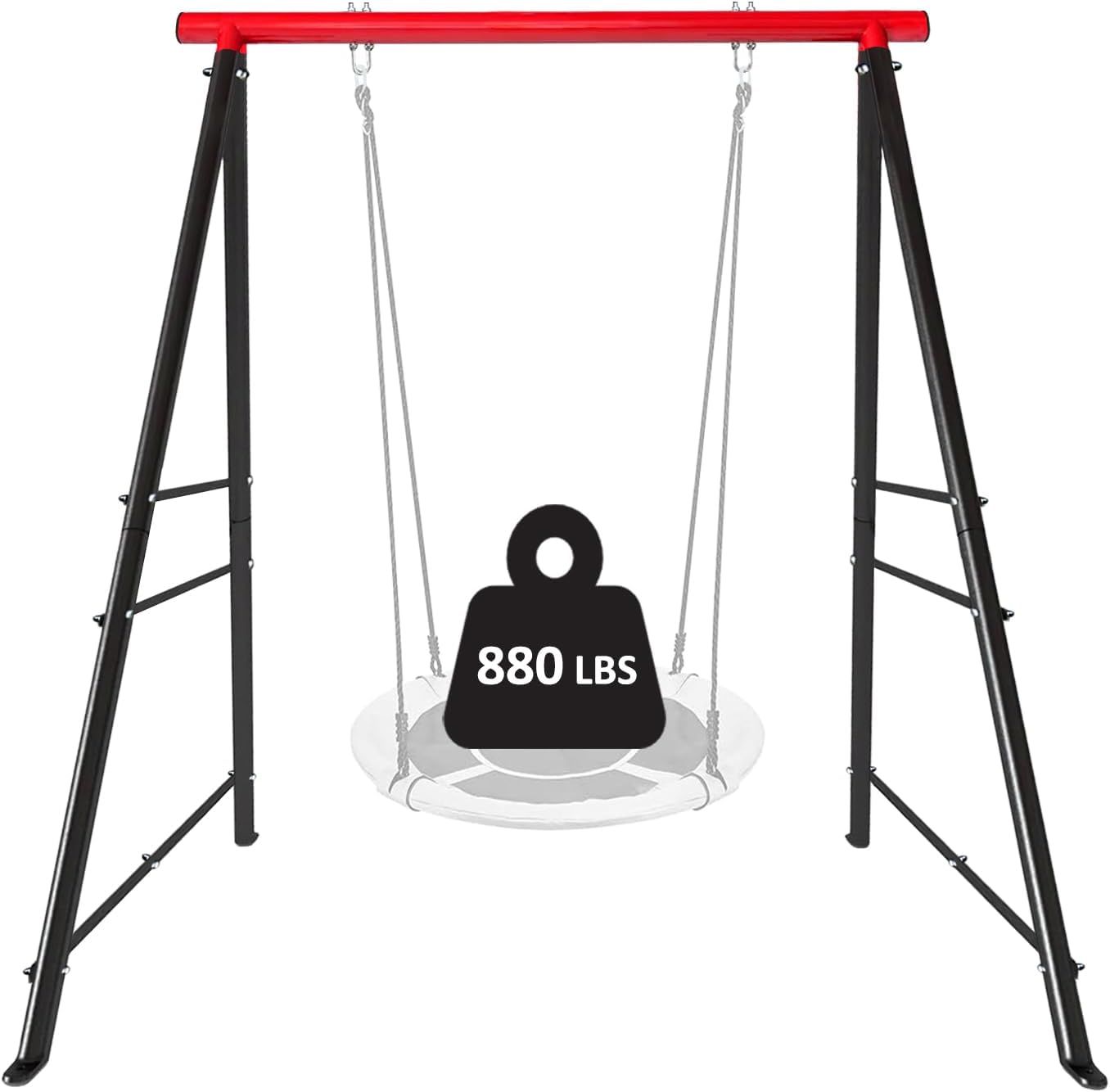 Amazon.com: Swing Stand Heavy Duty, Swing Frame 880lbs, A-Frame Swing ...