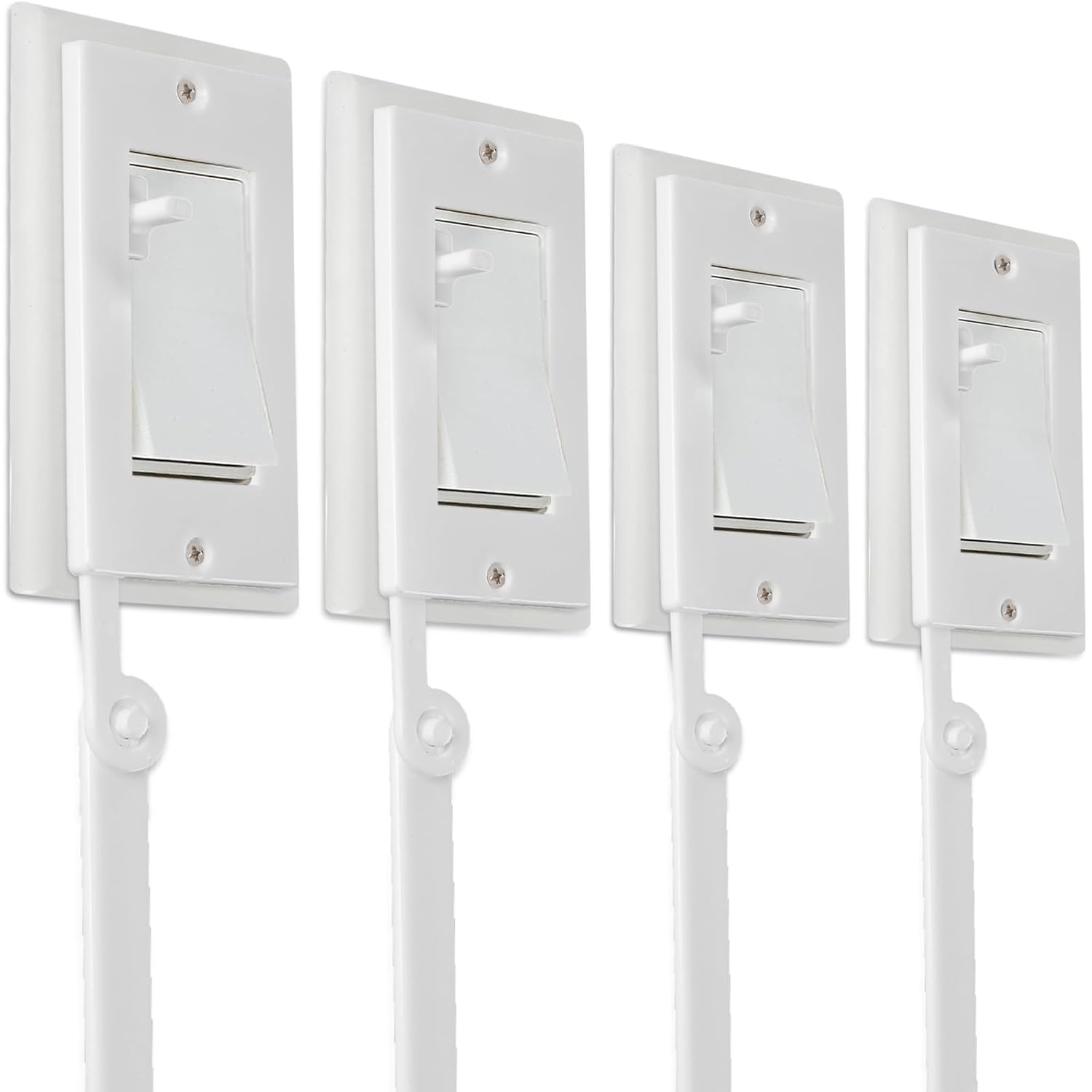 Amazon.com : (4-Pack) Light Switch Extender for Kids (White) - Complete ...