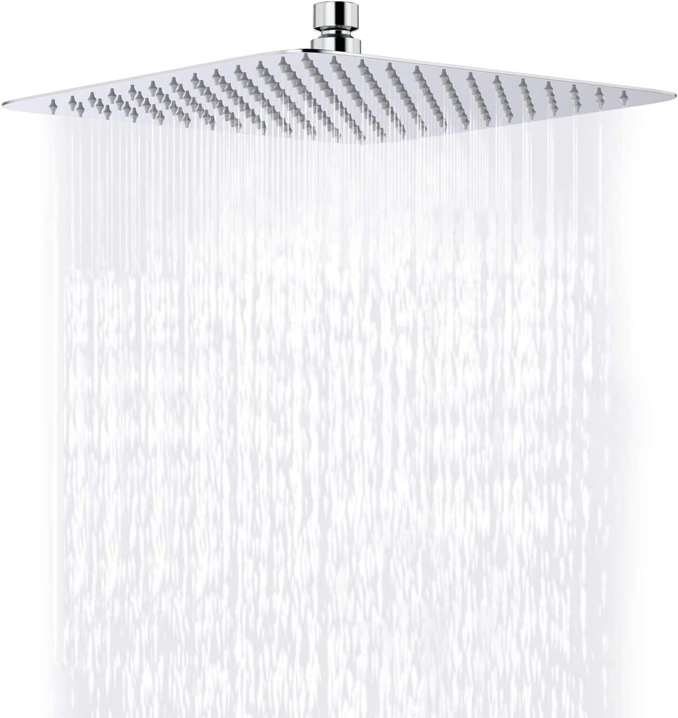 Rain Shower Head, 12 Inch High Flow Large Rainfall Showerhead Made of ...