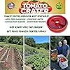 Amazon.com : Tomato Crater Gardening Tool - 12” Red, Boosts Tomato ...