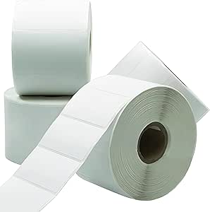 Amazon.com : Premium, Extra Sticky 2.25 x 1.25in Direct Thermal Label 4 ...