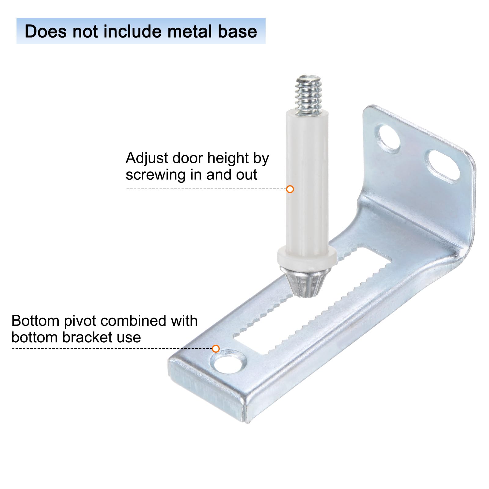 Brad Nailer Uxcell 4Pack Kit Include Top & Bottom Pivot Bracket Guide ...