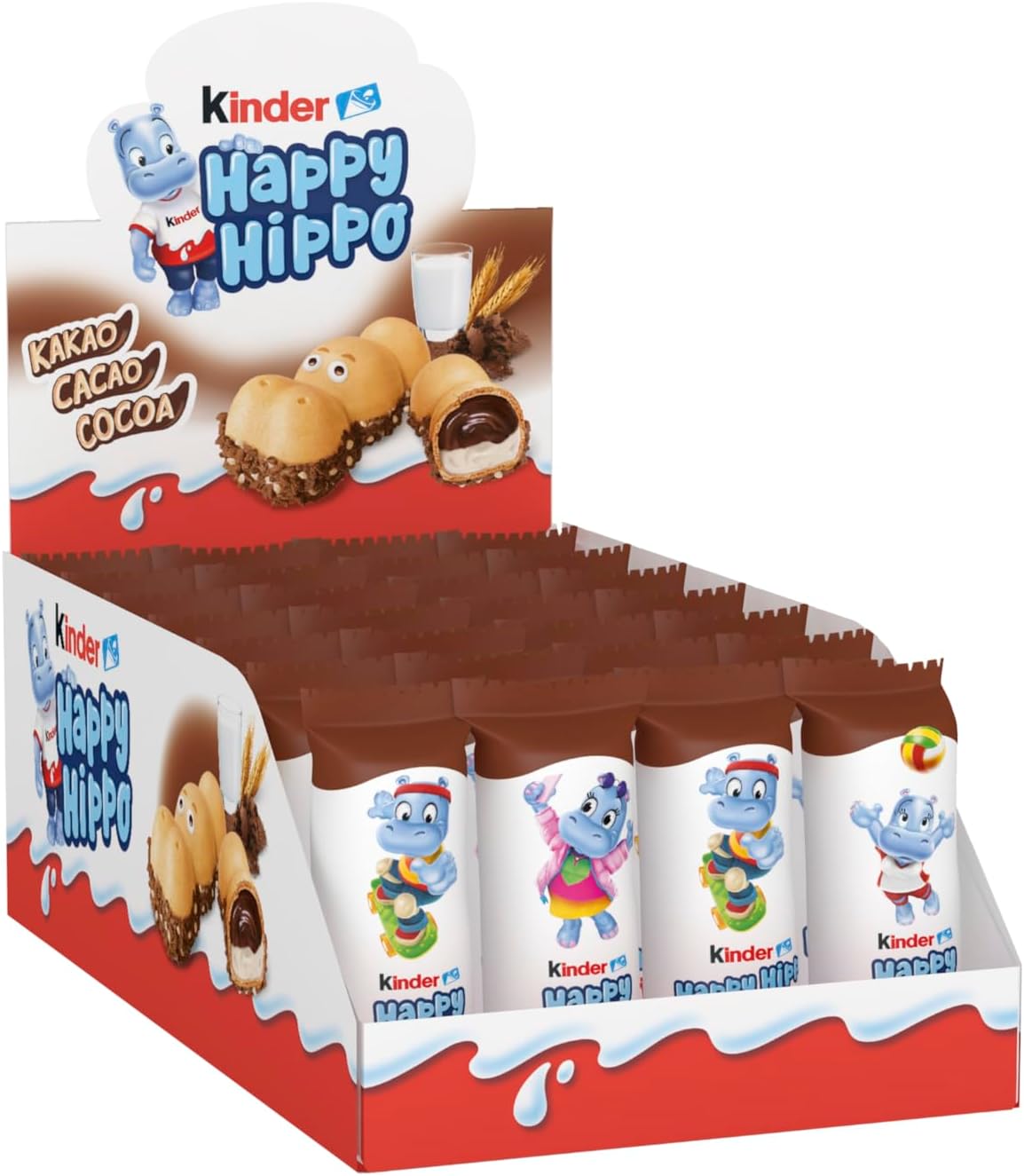 Kinder Happy Hippo 588g Pack Of 28 : Amazon.ae: Grocery