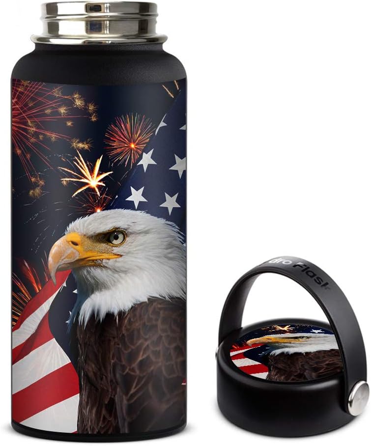 Amazon.com: Skin Decal Vinyl Wrap for Hydro Flask 32oz Wide Mouth ...