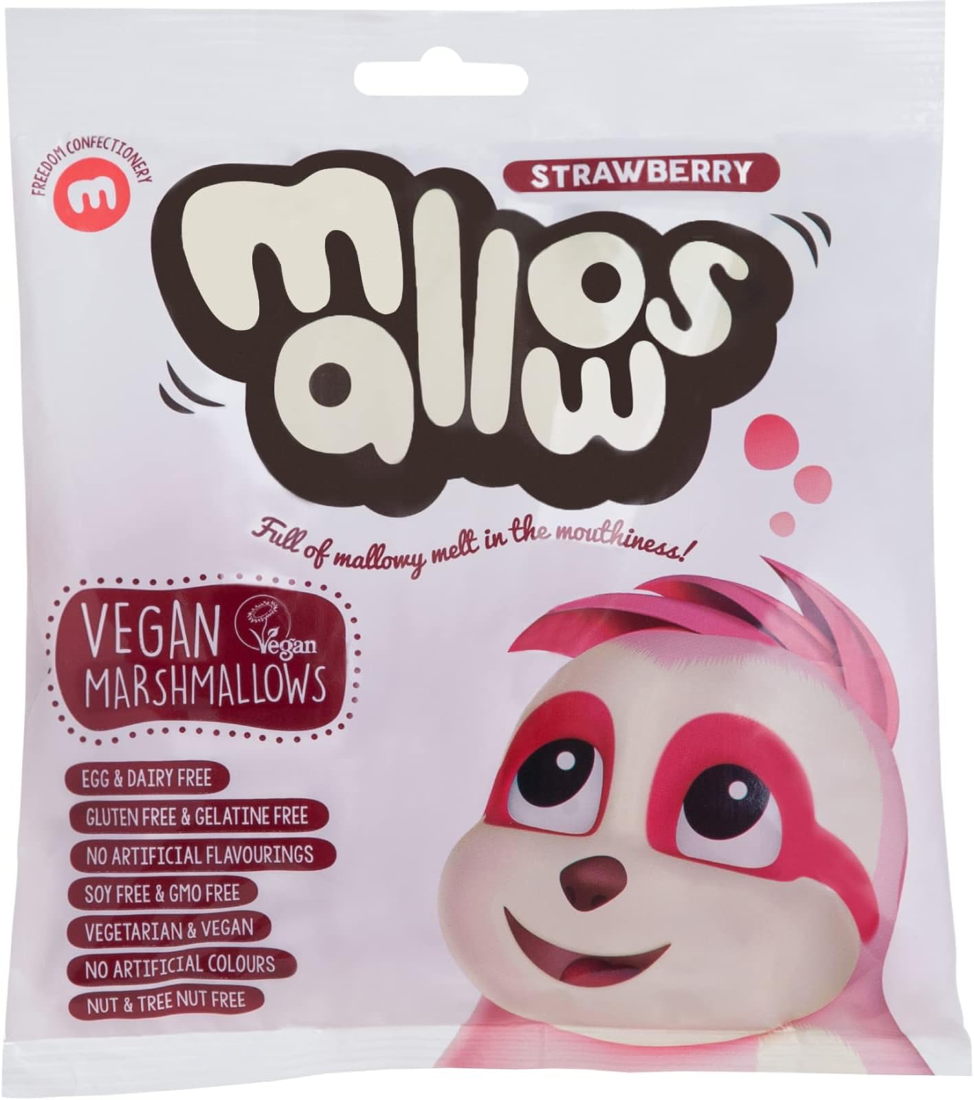 Amazon.com : FREEDOM MALLOWS Strawberry Marshmallow, 75 GR : Grocery ...