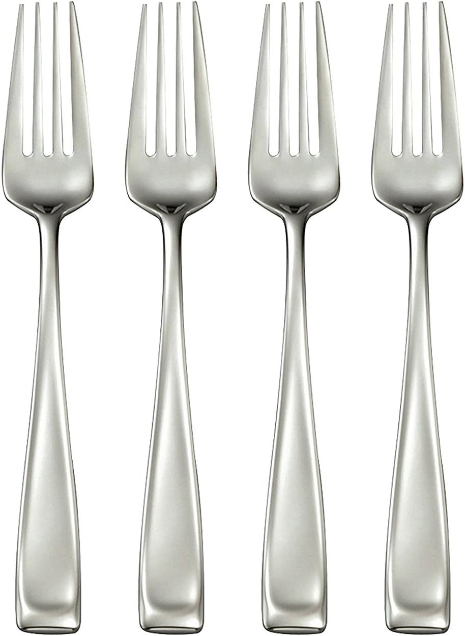 Amazon.com: Lenox Portola Salad Forks, Set of 4, 0.41: Home & Kitchen