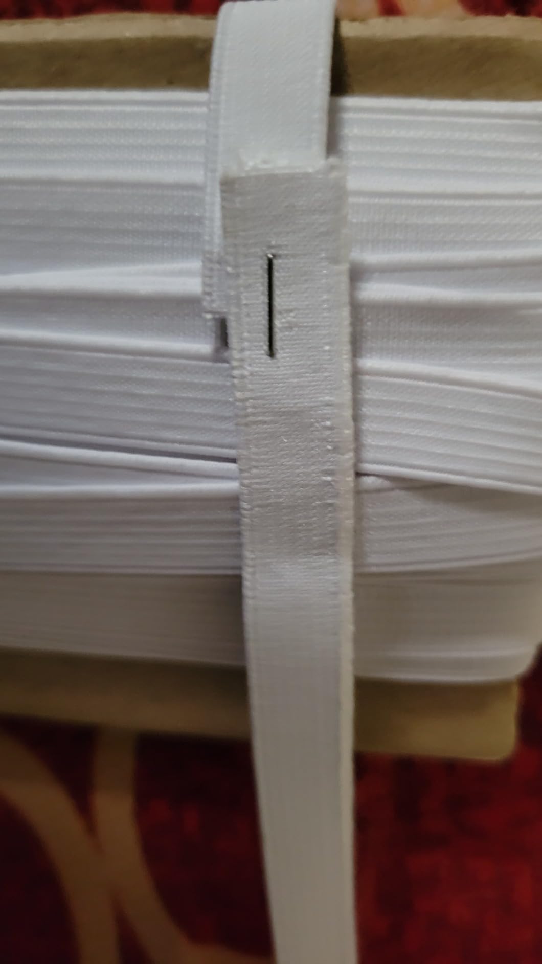 Aakriti 10 Meter White & 10 Meter Black Polyester Elastic Used for ...