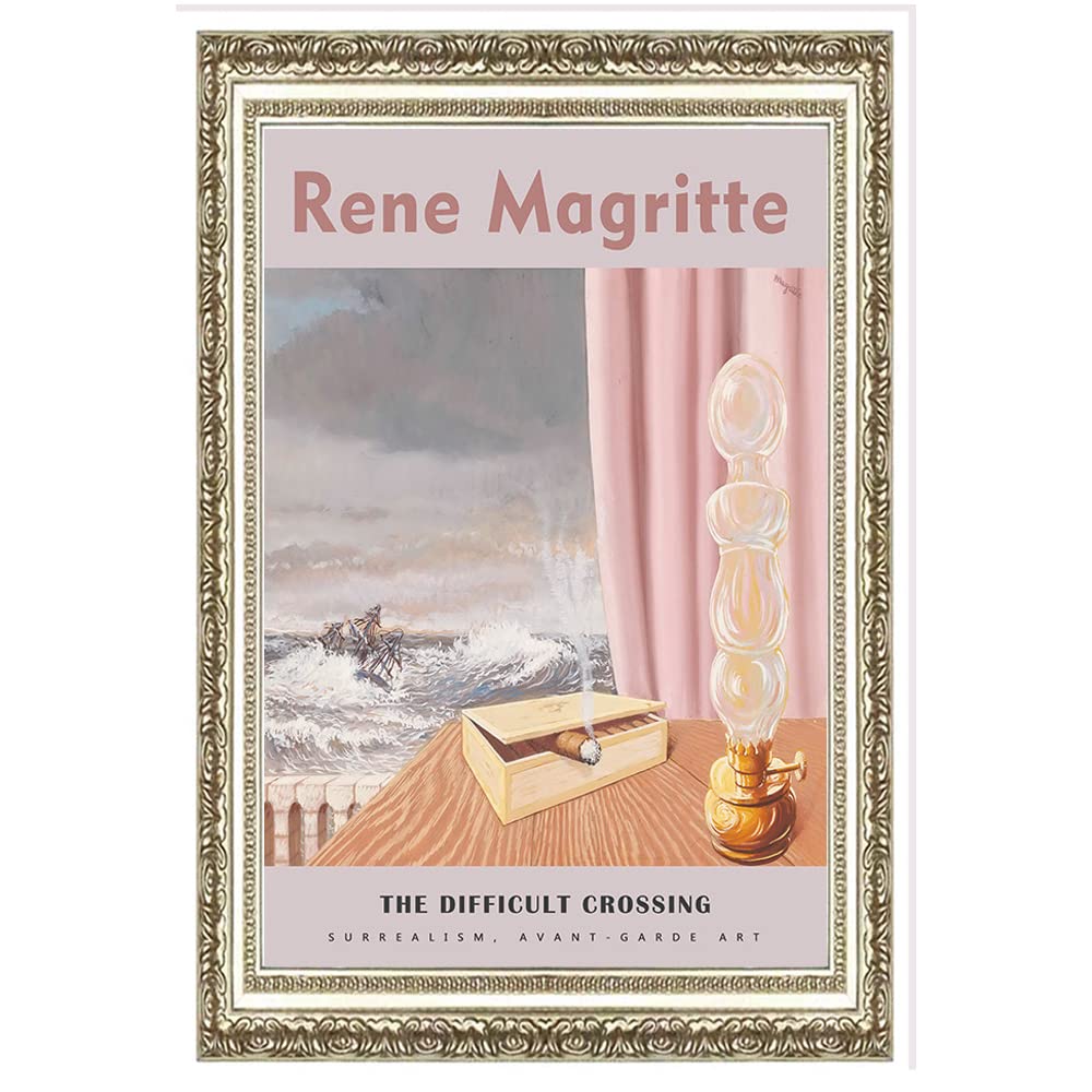 The Difficult Crossing Rene Magritte