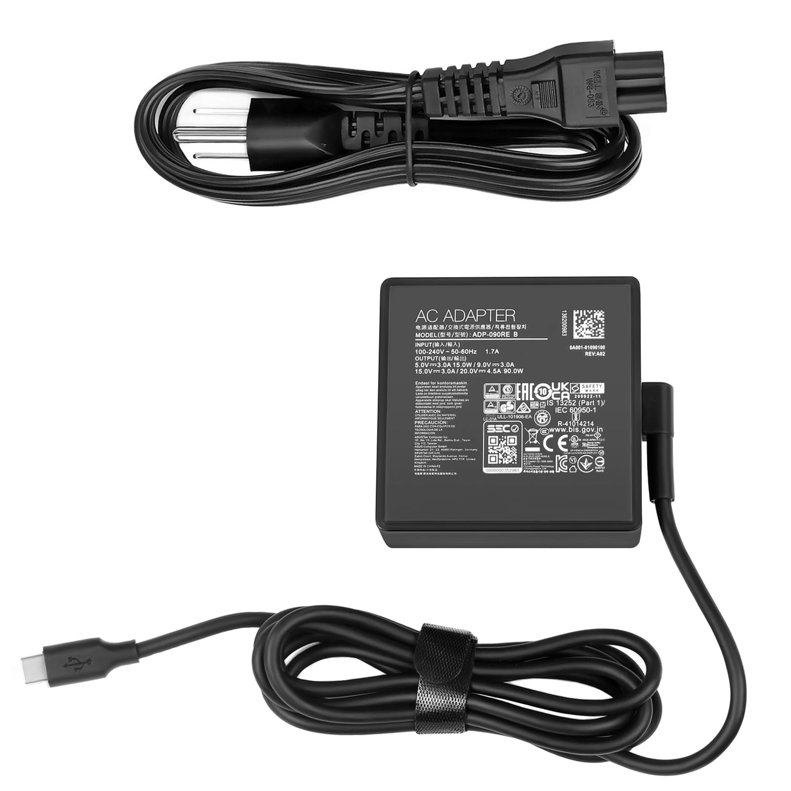 Amazon.com: 90W USB-C Charger adp-90rb e for Asus Vivobook S 14 14X 16X ...