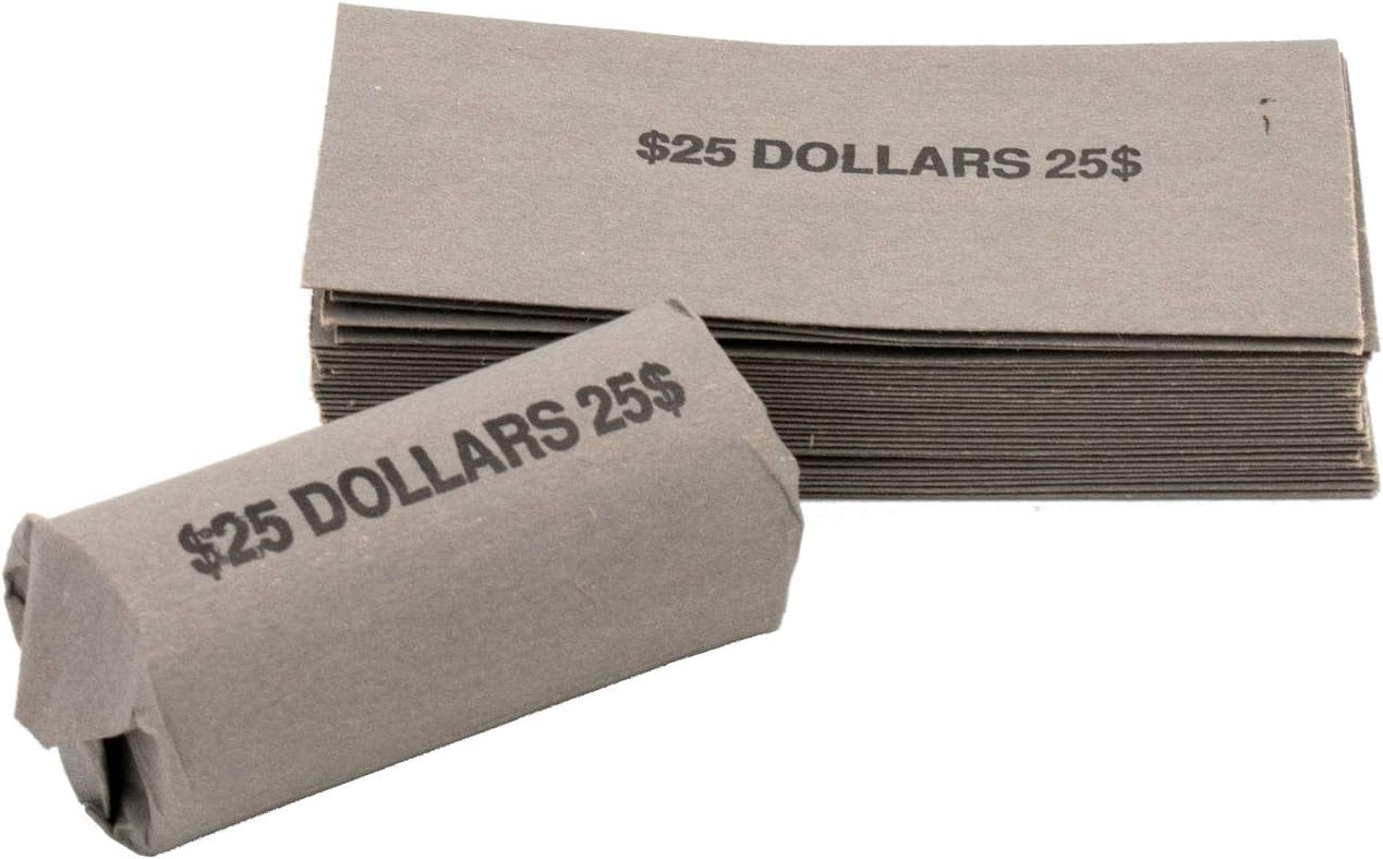 Amazon.com : Sacagawea Dollar Coin Flat Wrappers Solid Bundle of 100 ...