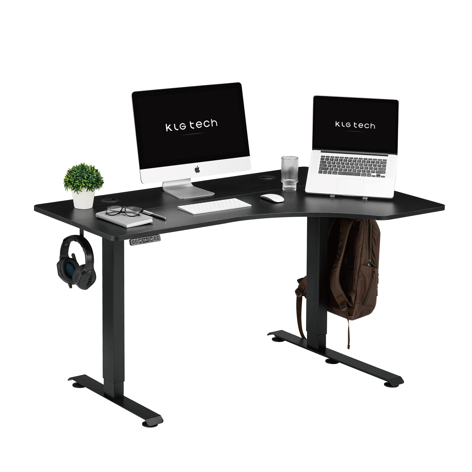 Electric Sit Stand Corner Desk 55 Inch L Shape Dual Motor Standing electric-sit-stand-corner-desk-55-inch-l-shape-dual-motor-standing