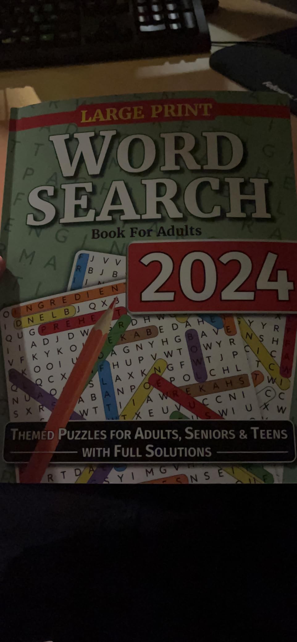 Word Search For Adults: Large Print Word Search Puzzles For Seniors ...