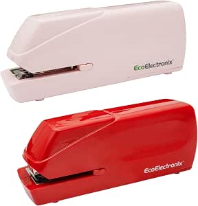 Amazon.com : EcoElectronix Electric Stapler Bundle, Portable Automatic ...