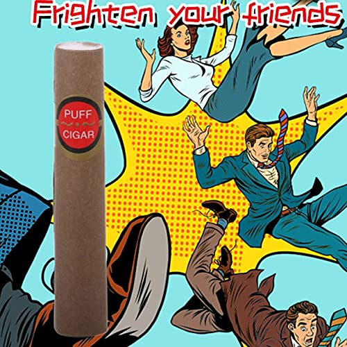 24 Pcs Fake Puff Cigarettes Fake Cigars for Prank, Joke,Novelty Smoking ...