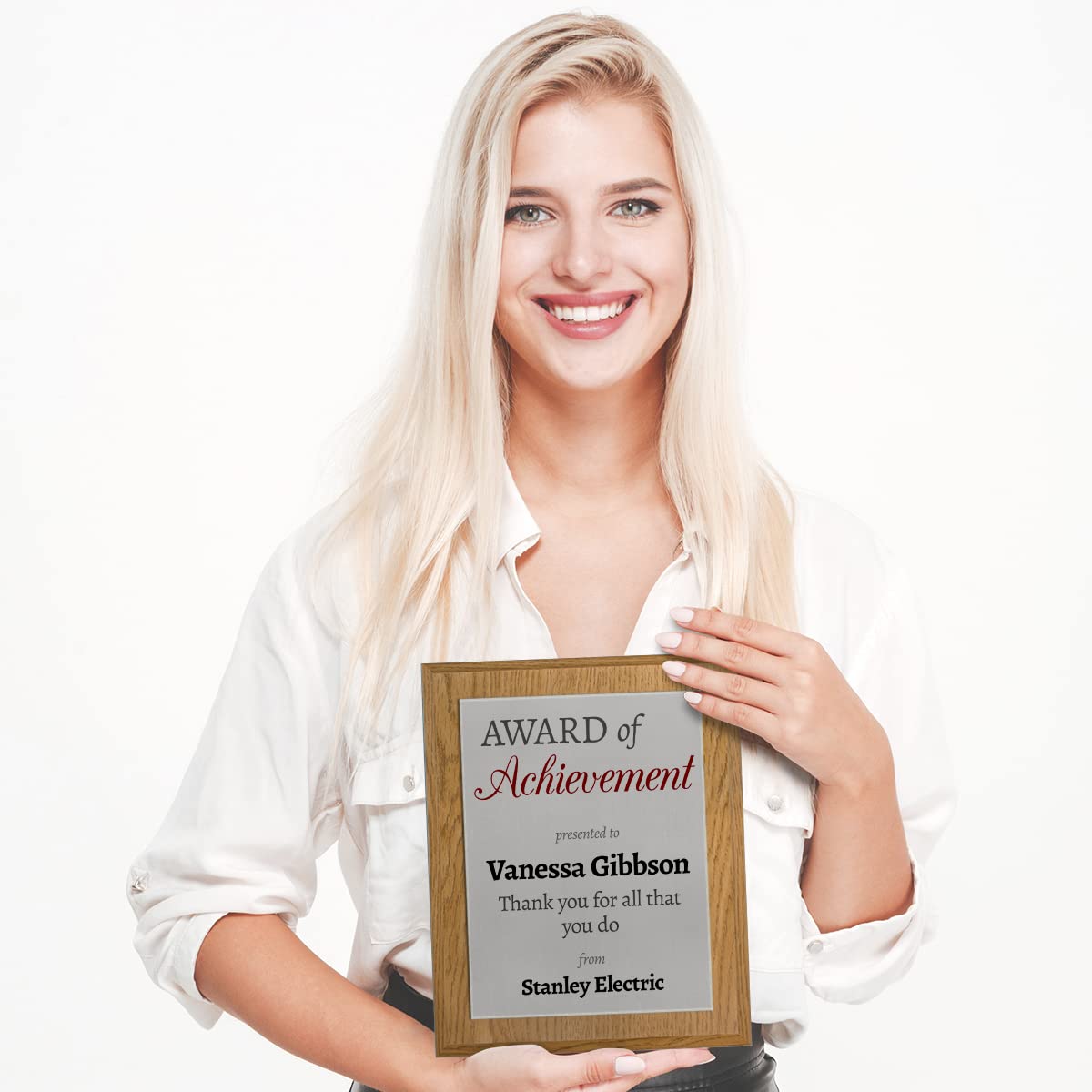 Snapklik.com : Personalized Employee Recognition Award Plaque 8x10 ...