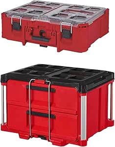 48-22-8432 & 48-22-8442 for MILWAUKEE TOOL PACKOUT 2-Drawer Tool Box ...
