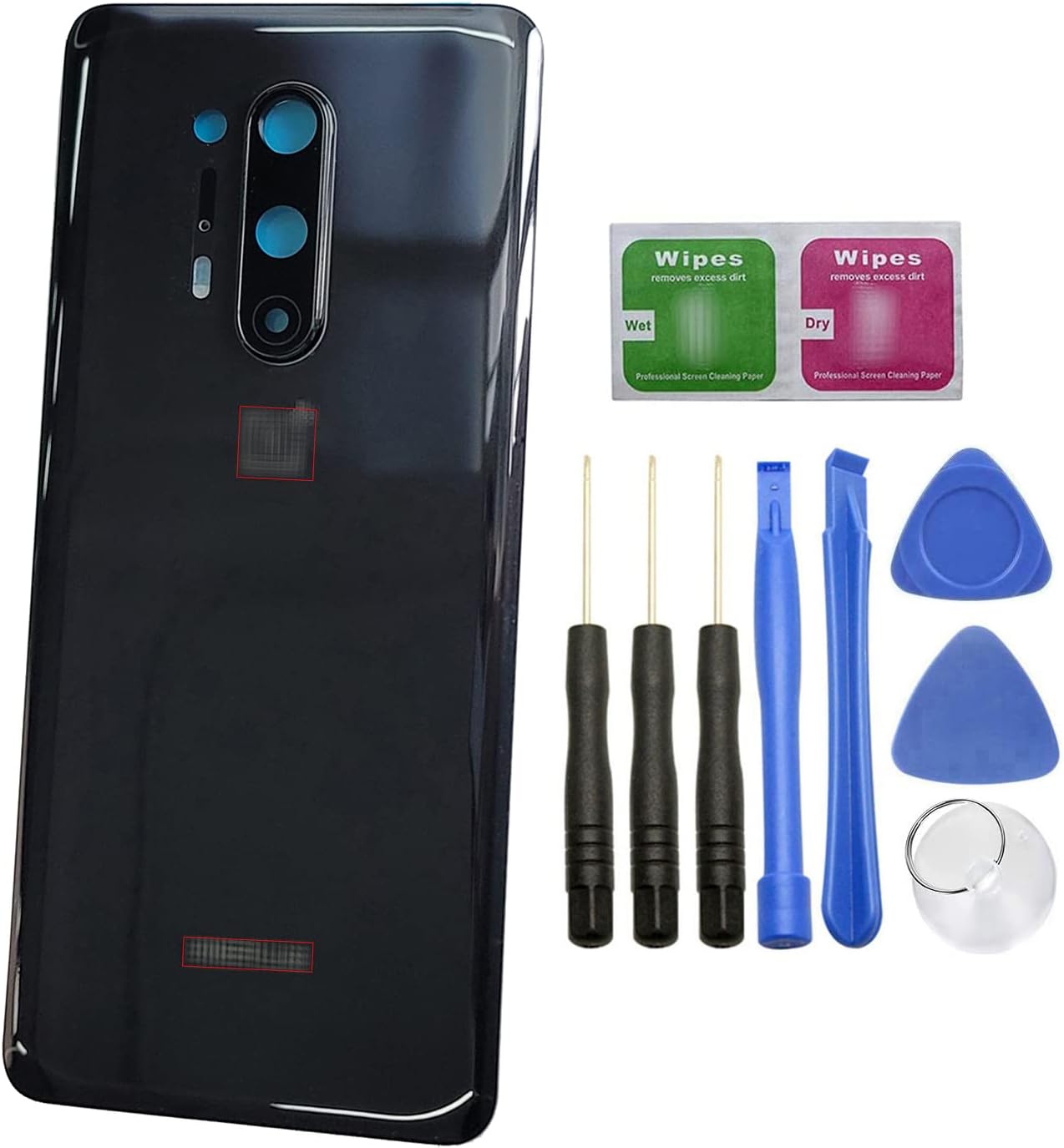 Amazon.com: ubrokeifixit for OnePlus 8 Pro Rear Panel Back Glass Door ...