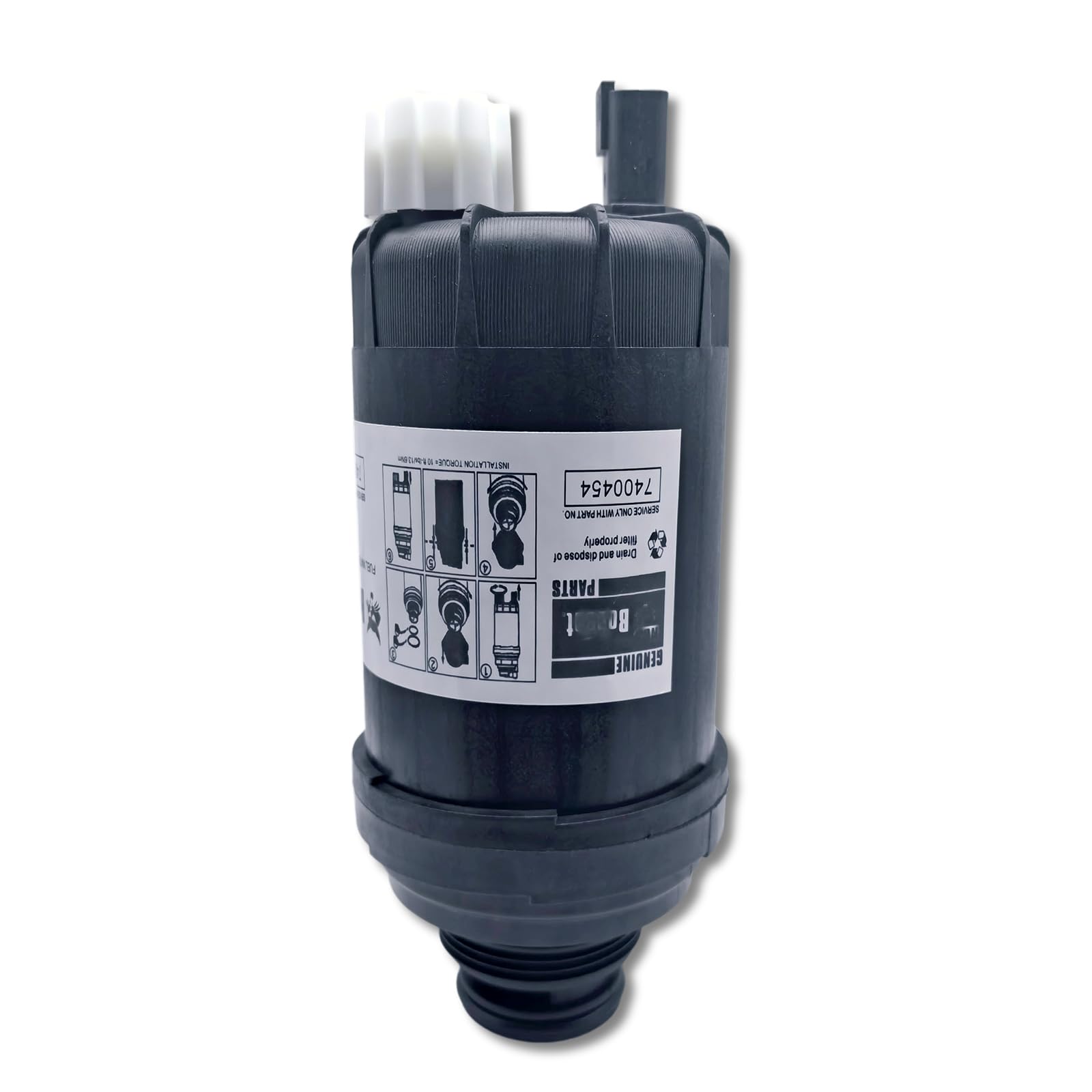 Fuel Filter With Water Separator 7400454 Bobcat Company,, 41% OFF