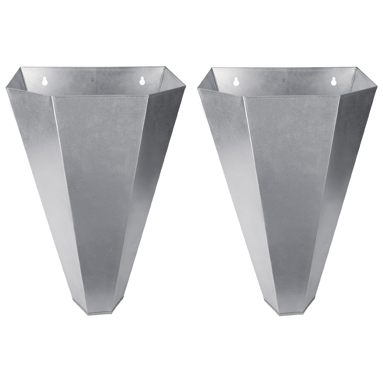 Amazon.com : Holdly Medium Size Chicken Cone Galvanized Steel Poultry ...