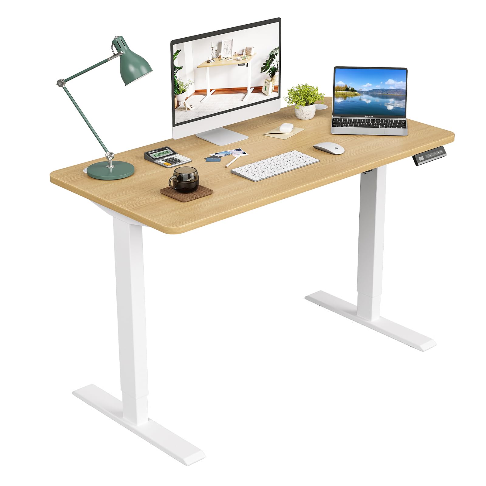 Snapklik.com : STARY Stand Up Home Office Whole-Piece Desk Board