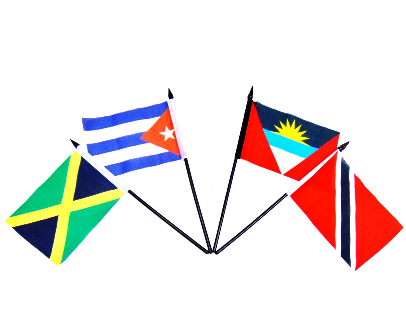 Flags Of Countries In The Caribbean