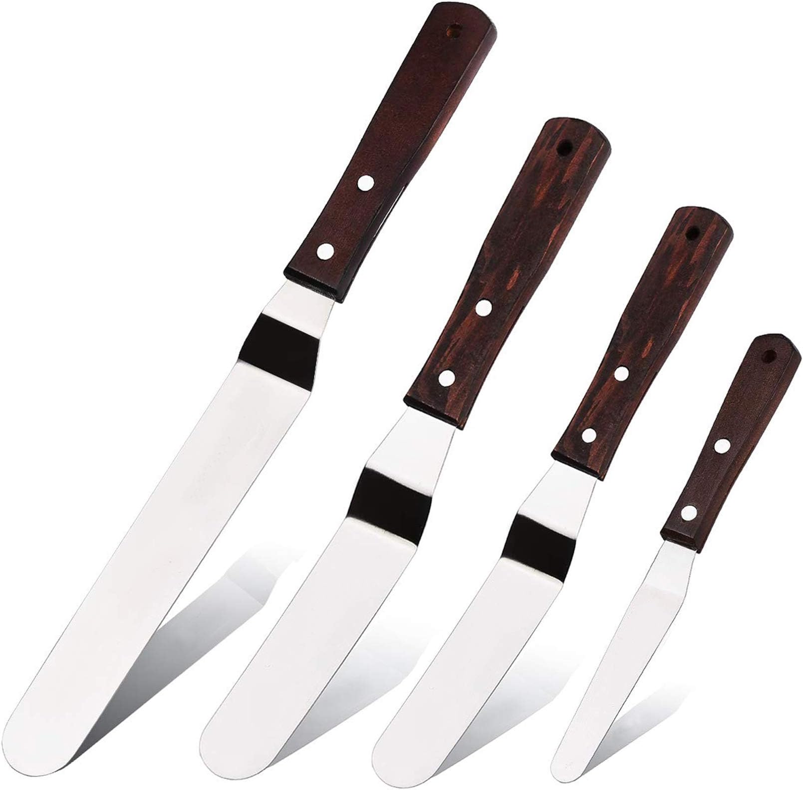 Amazon.com: Ateco 4.5" Offset Stainless Steel Icing Spatula - Cake ...