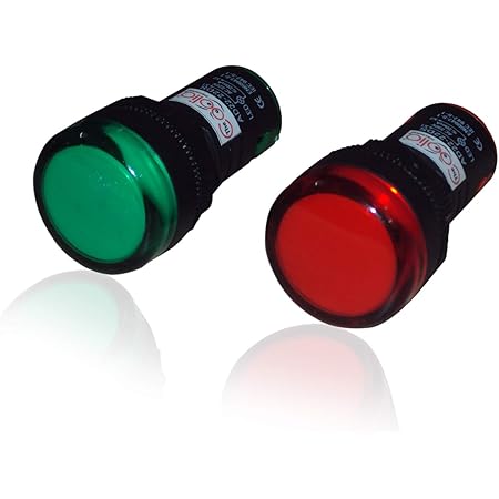 TheCoolio LED Panel Indicator Light in Red and Green Colour : Amazon.in ...