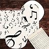 Amazon.com: Nepnuser Musical Notes Table Runner 90 Inches Long Kids ...