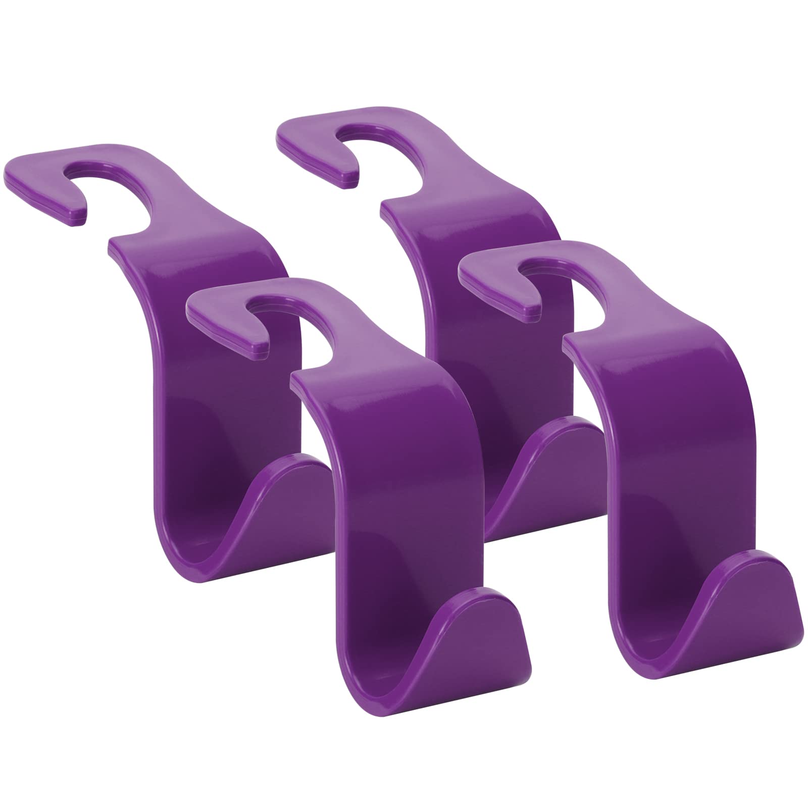 Amazon.com: Soleebee 4 Pack Car Headrest Hook Universal Car Seat Hook ...