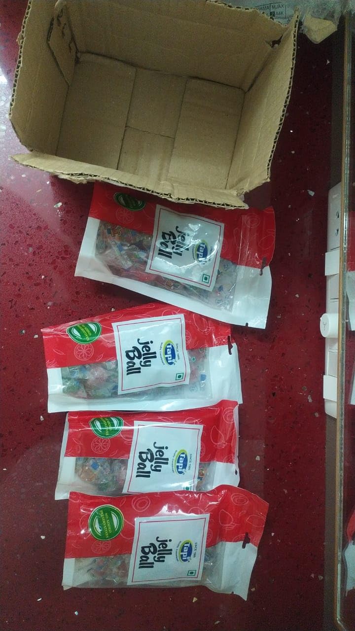 Tapi Fruit Balls Combo |Mix Fruit Flavors|Pack of 5|150gm/ pack ...