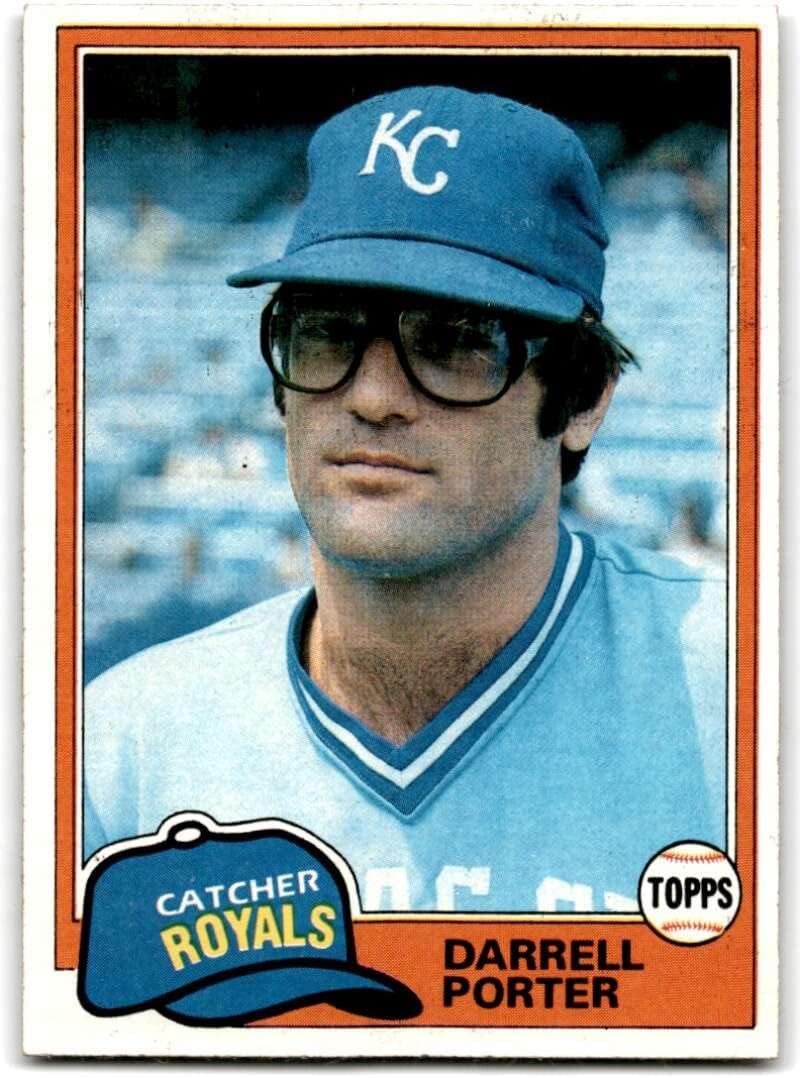 Amazon.com: 1981 Topps Baseball #610 Darrell Porter Kansas City Royals ...